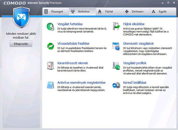Comodo Internet Security screenshot