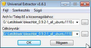 Universal Extractor screenshot